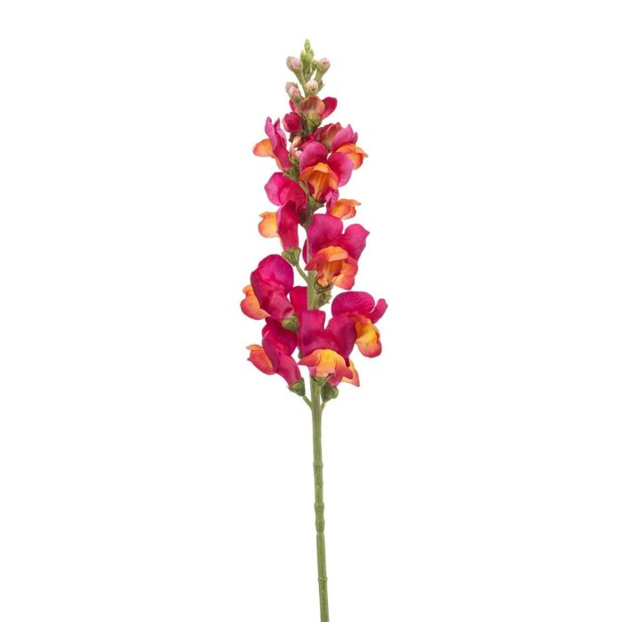 Kunstblume Löwenmäulchen DAENERYS, pink-orange, 80cm