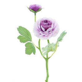 Deko Ranunkel LIOFA, lila-weiß, 35cm, Ø8cm