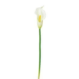 Plastikblume Calla PERKAN, weiß, 35cm