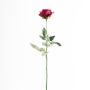 Kunst Rose FREIDA, Eco Collection, dunkelpink, 65cm, Ø7cm