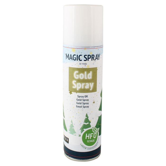 Deko Spray Schnee GLADISS, gold, hfo, 150ml