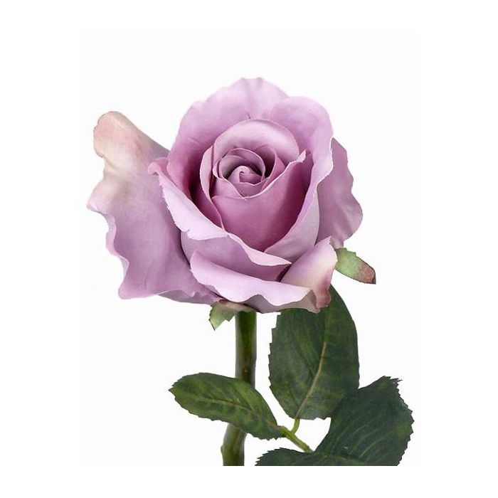 Kunstblume Rose DONIA, helllila, 30cm, Ø7cm