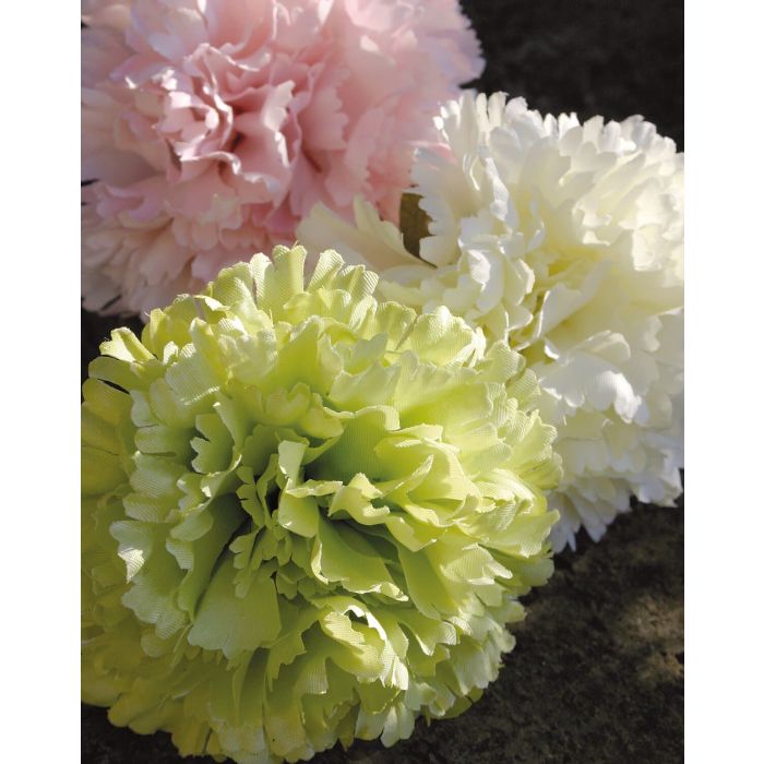 Textilblume Nelke LUCREZIA, rosa, 55cm, Ø8cm