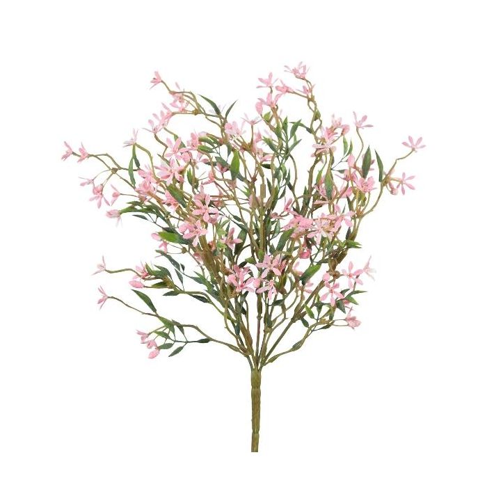 Kunst Jasmin Busch TUBAR auf Steckstab, rosa, 35cm