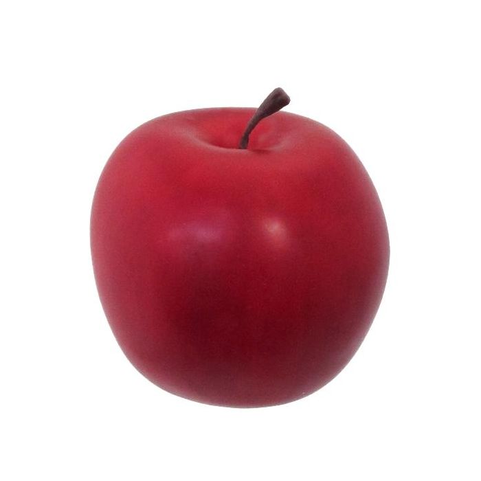 Künstliches Obst Apfel KRITZI, rot-matt, 6,5cm